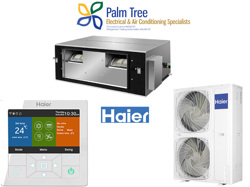 Haier Smart Power AD140HP5FA-SET 14.0kW Ducted System High Static 1 Ph ...