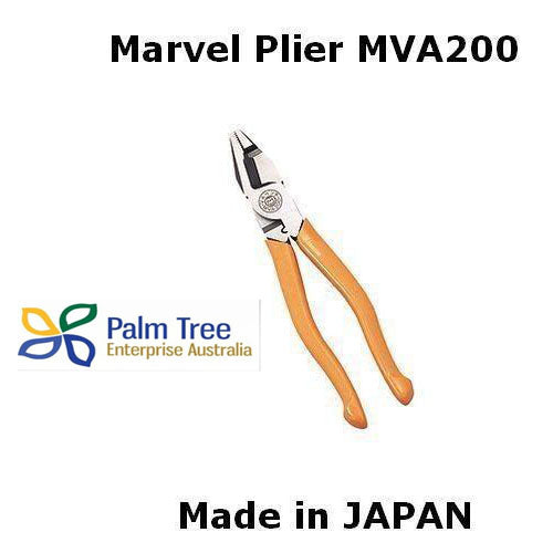 Heavy Duty 200mm Marvel Pliers MVA-200 Made in JAPAN — Palm Tree ...