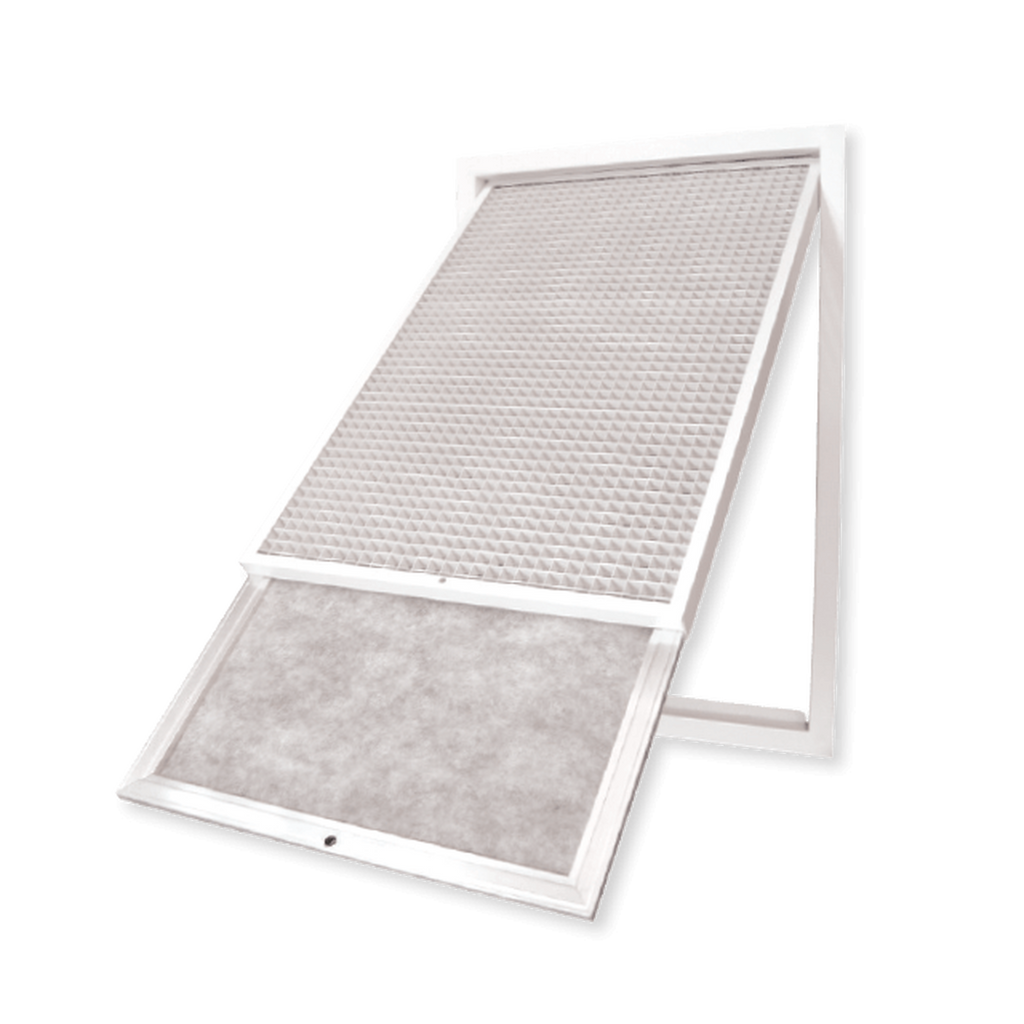 Polyaire Return Air Grille with Hinged Filter Type EC-HF — Palm Tree ...