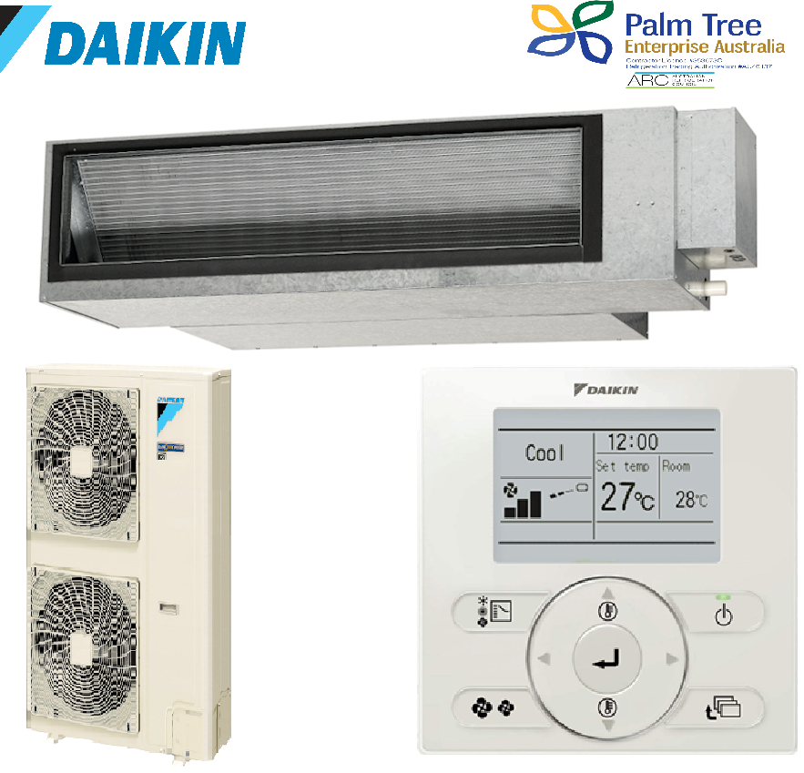 Daikin FDYAN140A-CY 14.0kW 3 Phase Ducted Supply and Install — Palm ...