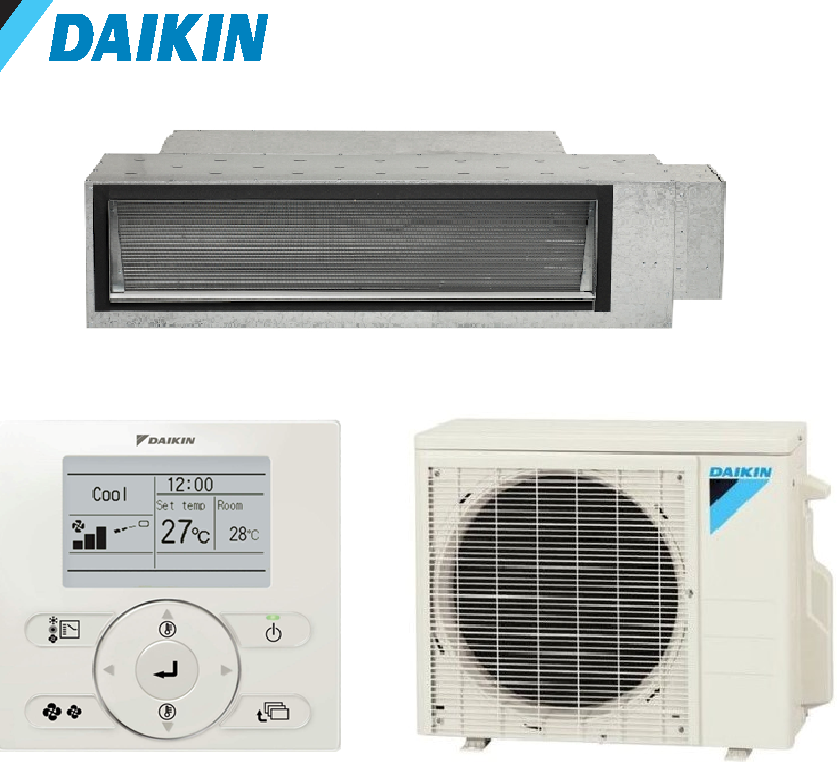 Daikin FDYAN71A-CV 7.1 kW 1 Phase Ducted Supply and Install — Palm Tree ...